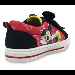 Disney | Shoes | Mickey Mouse Cap Toe Casual Sneaker Size | Poshmark